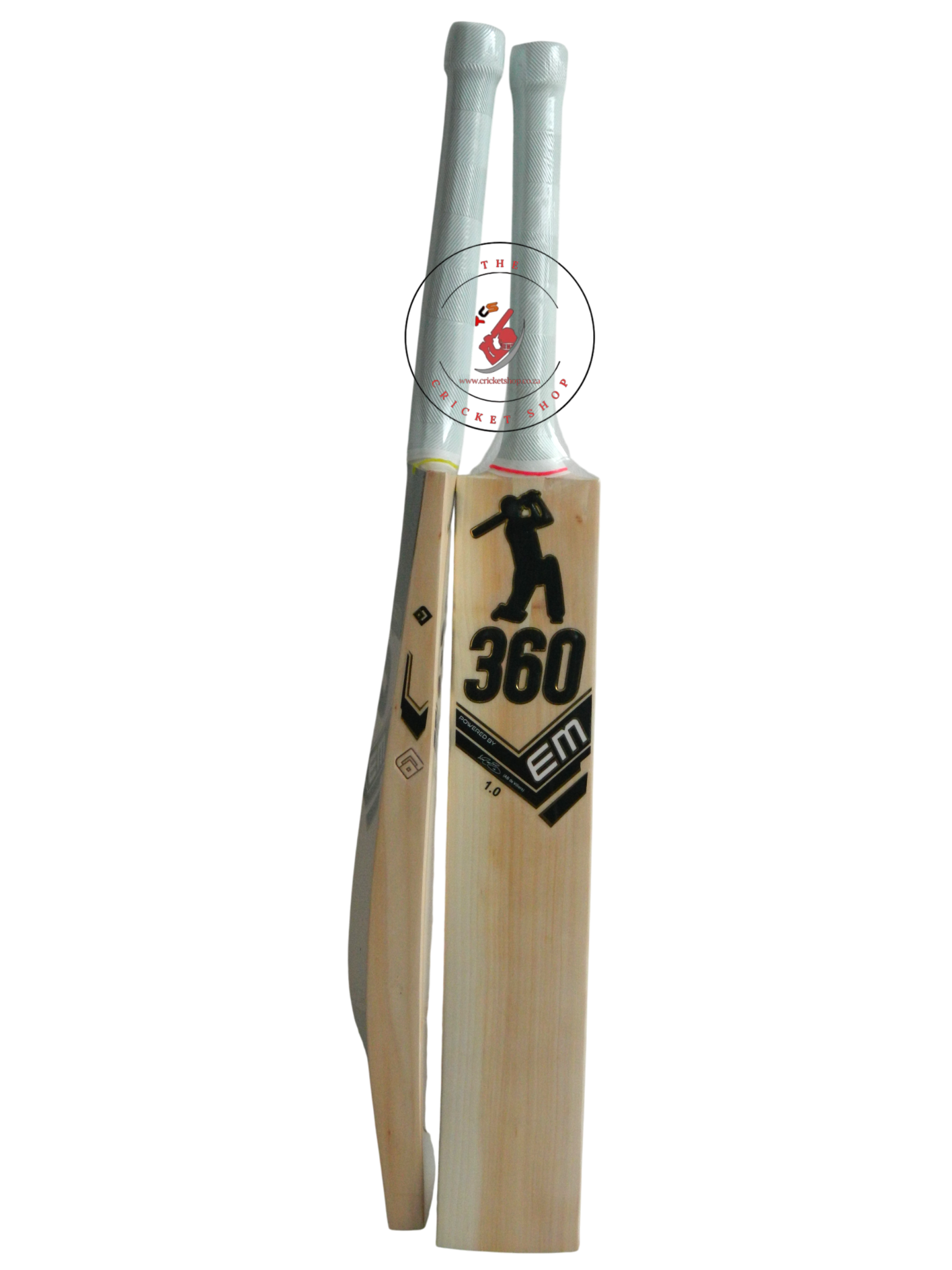 360 EM BLACK 1.0- BAT – THE CRICKET SHOP
